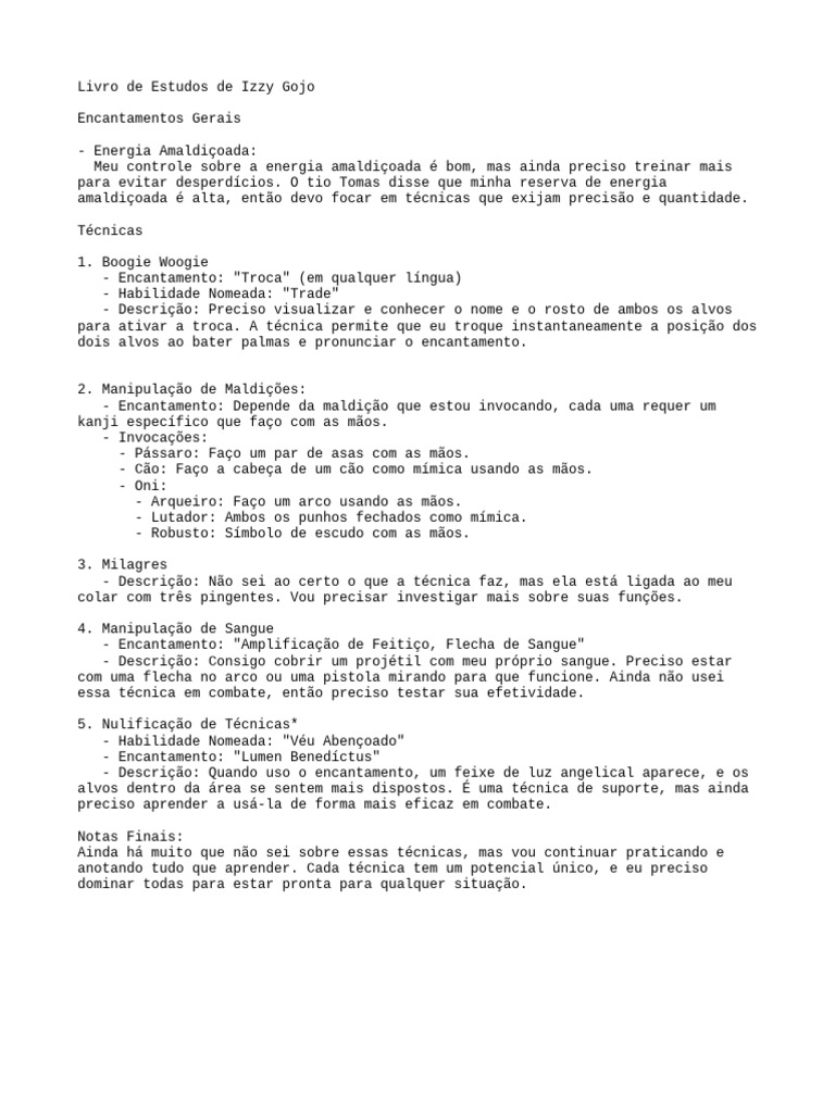 Livro de Estudos Da Izzy | PDF