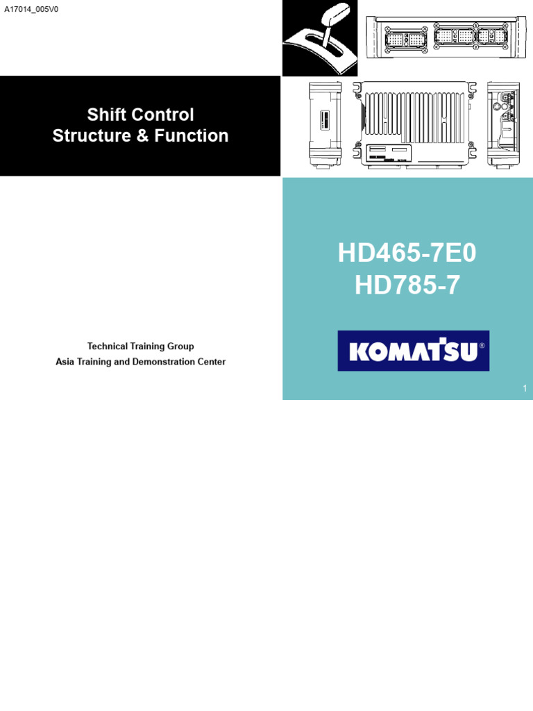 04 Auto Shift Control Systems HD465 HD785 | PDF