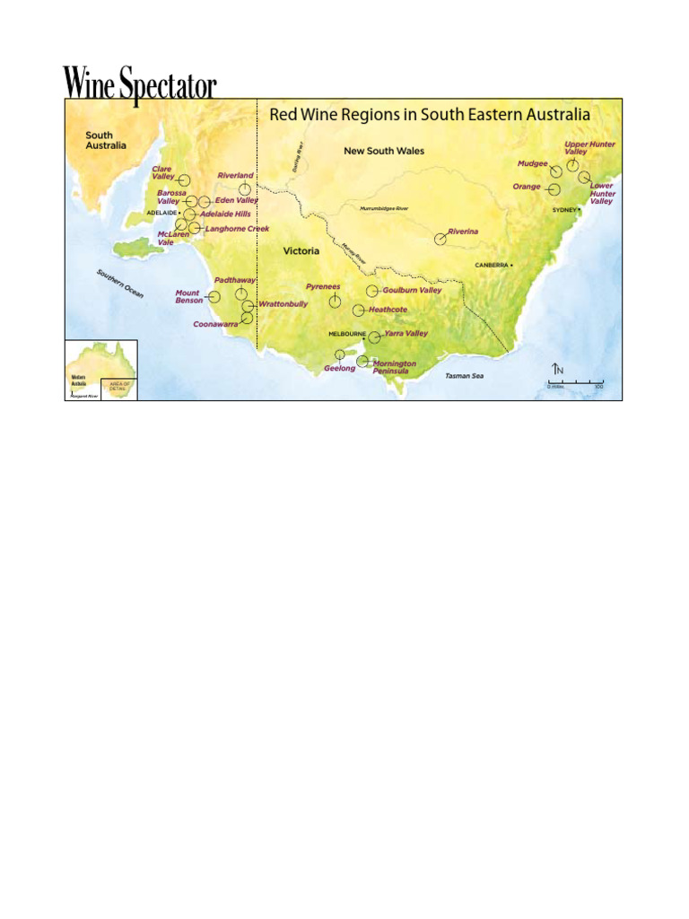 Aussie Reds Map | PDF