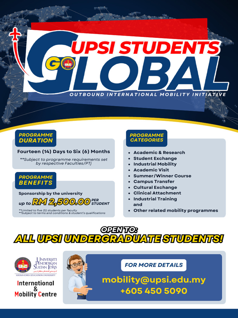 UPSI Outbound Mobility Program Details | PDF