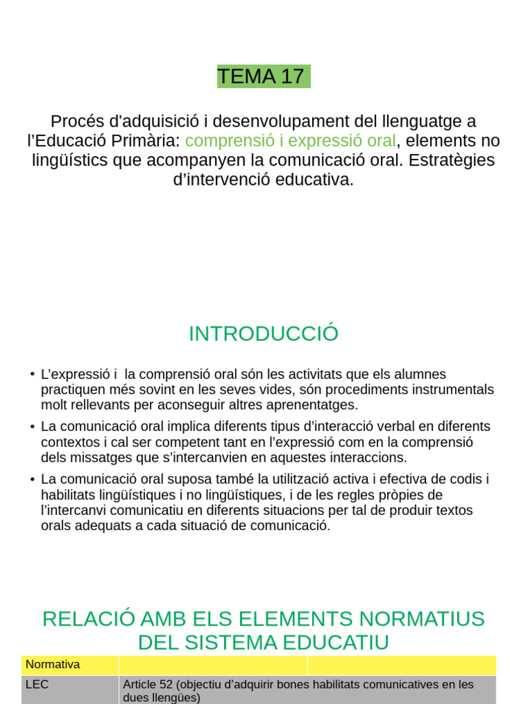 Presentació T17 | PDF