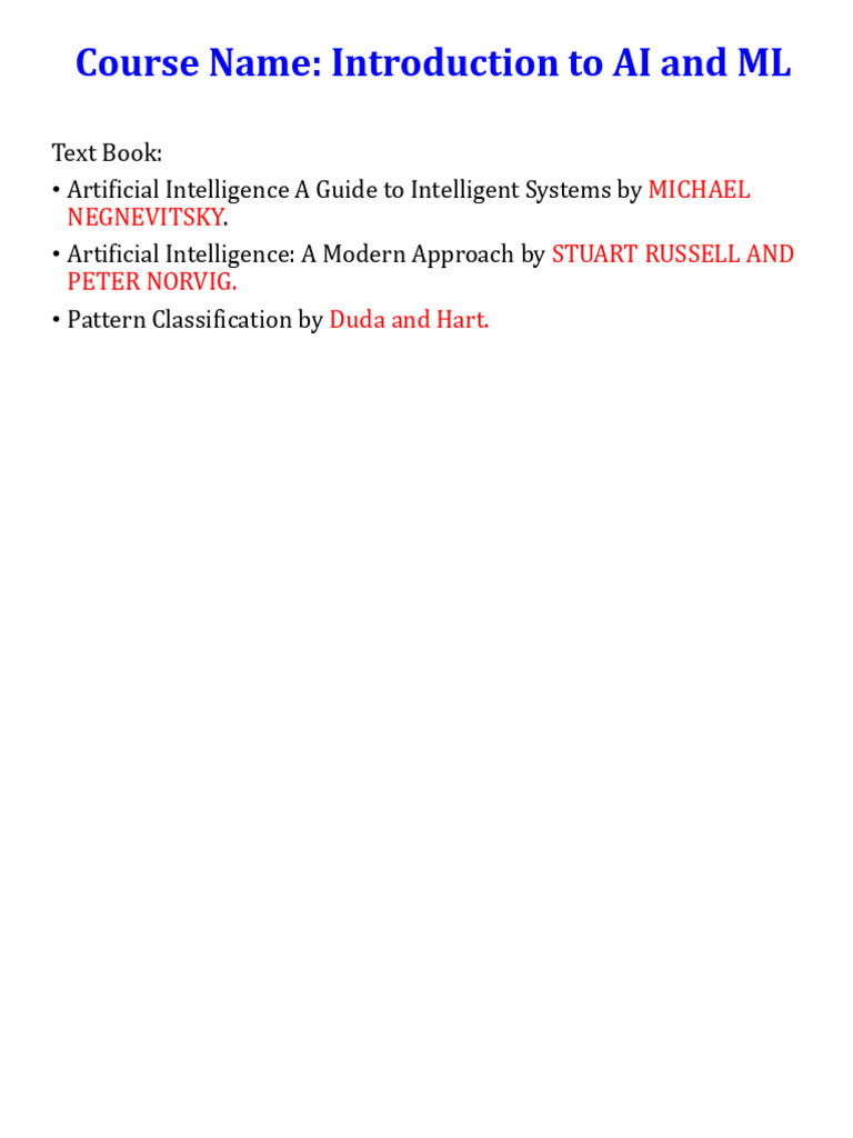 Artificial Intelligence and Machine Learning | PDF | Artificial Intelligence | Computers
