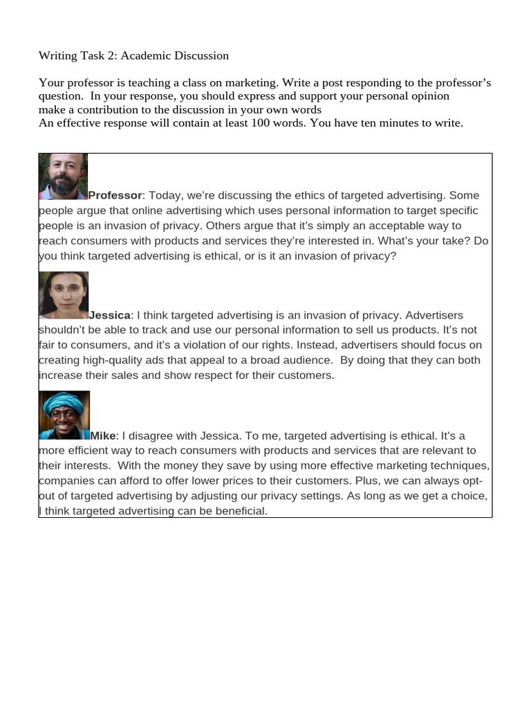 Academic Discussion Task 2 (1) Q | PDF