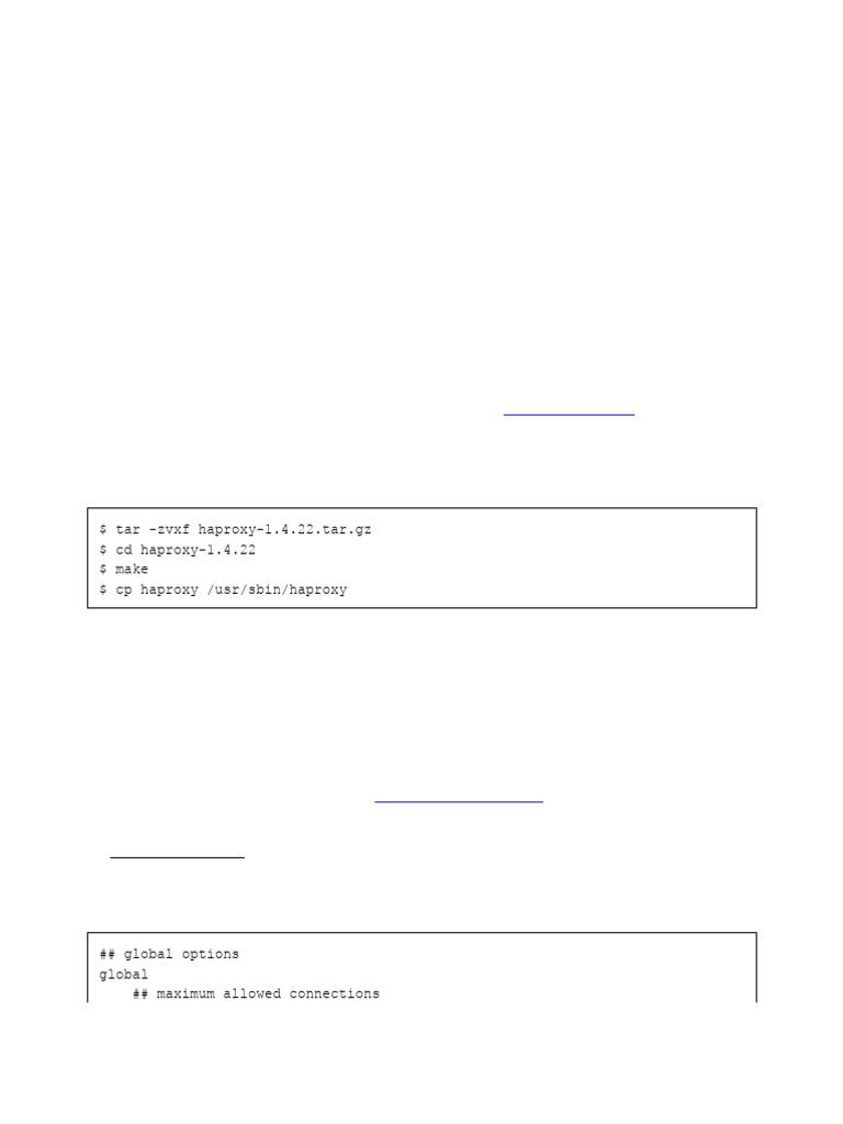 Load Balancing With HAProxy | PDF | Load Balancing (Computing) | Computer Engineering