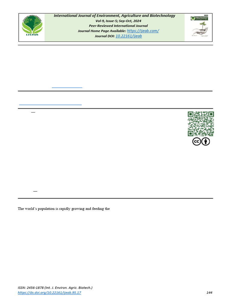 Practice of Compost Use in Urban Farming: Opportunities and Constraints ...