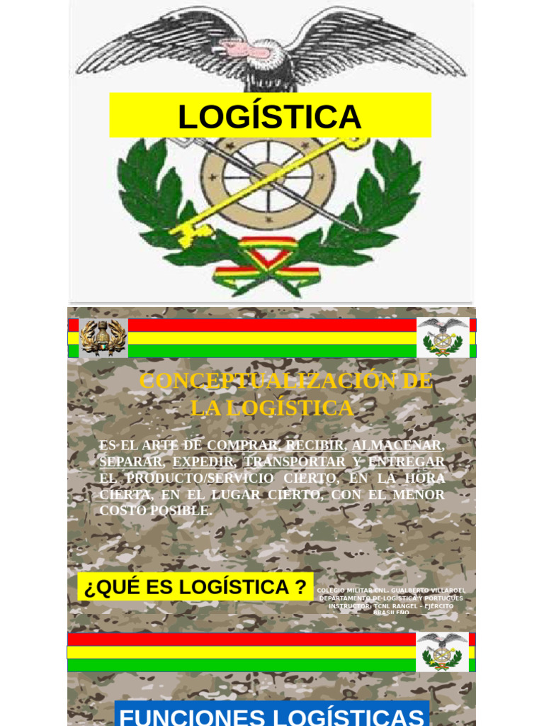 Logistica Presentacion i Sem 2024 | PDF