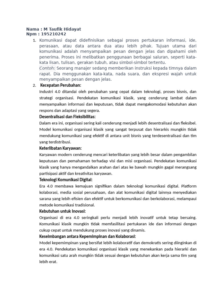 M Taufik Hidayat Kuis | PDF