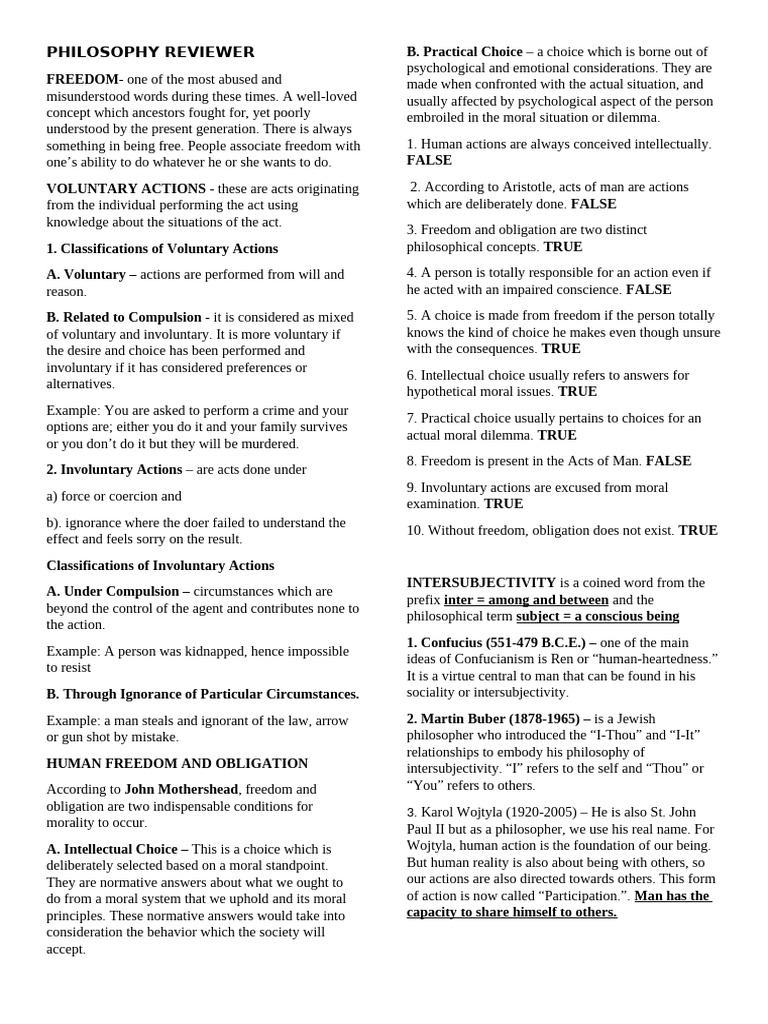 Philo Reviewer q2 | PDF