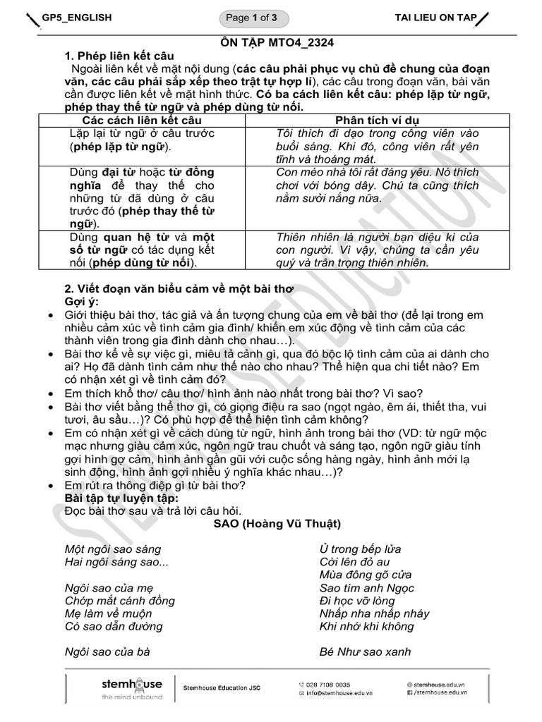 GP5 - On Tap - Mto4 - Lit | PDF | Vietnam | Language Arts & Discipline