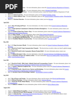 2025 Global Church Events Calendar | PDF | Seventh Day Adventist Church ...
