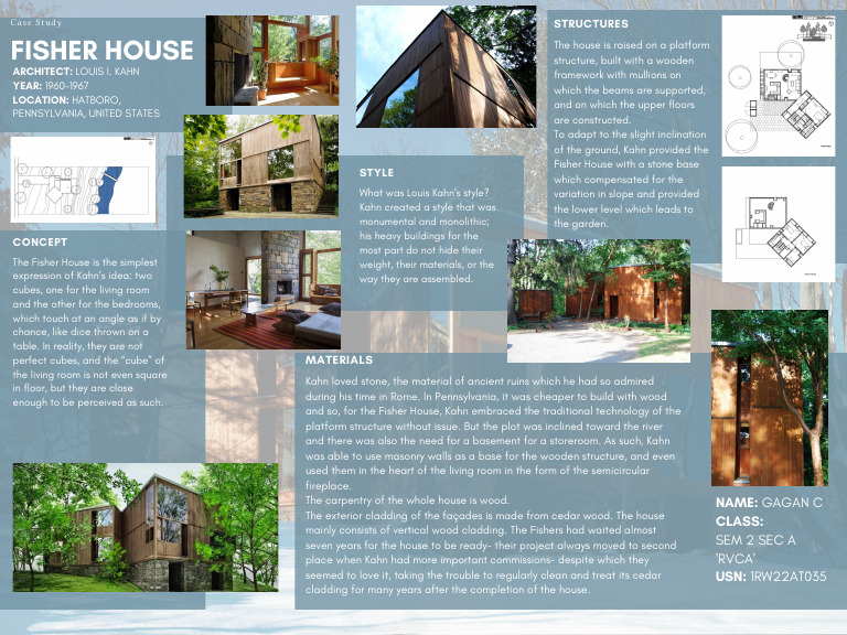 AD Case Study_Louis I Khan | PDF