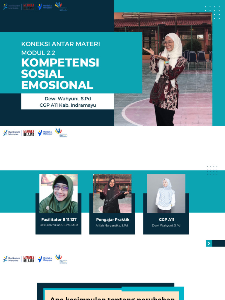 Koneksi Antar Materi 2.2 - Dewi Wahyuni | PDF