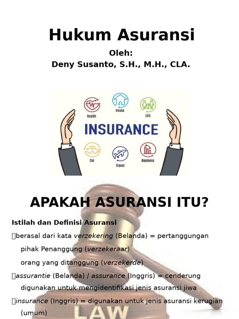 Hukum Perasuransian | PDF