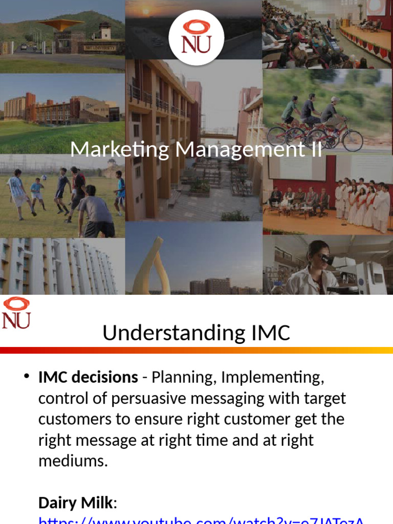 IMC - Promotion Mix Elements | PDF