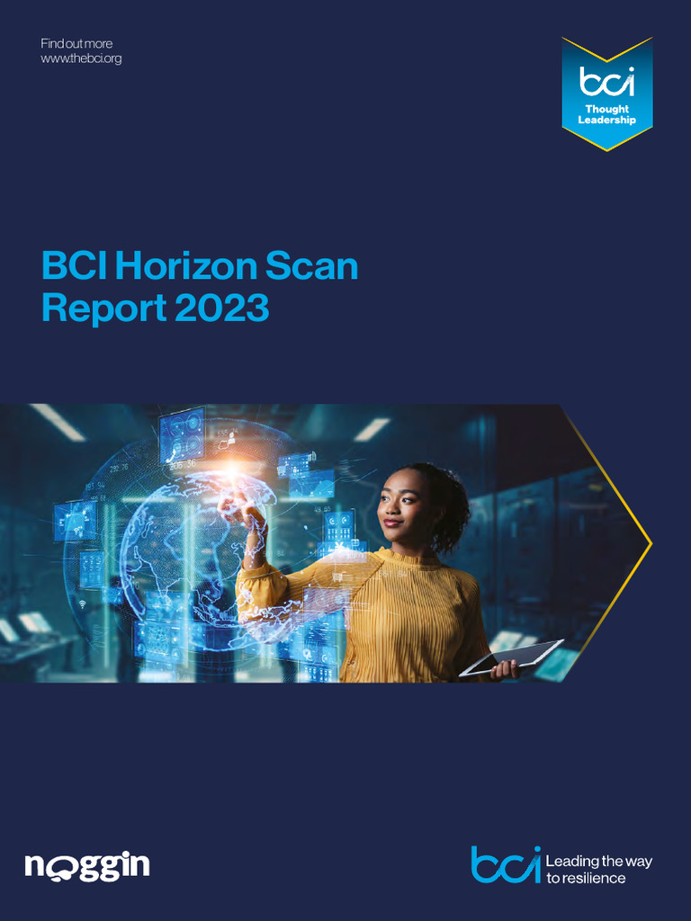 BCI Horizon Scan Report 2023 | PDF