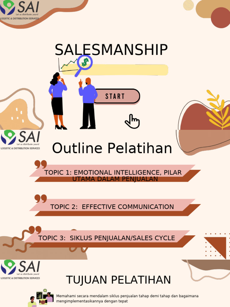 Salesmanship 1 | PDF