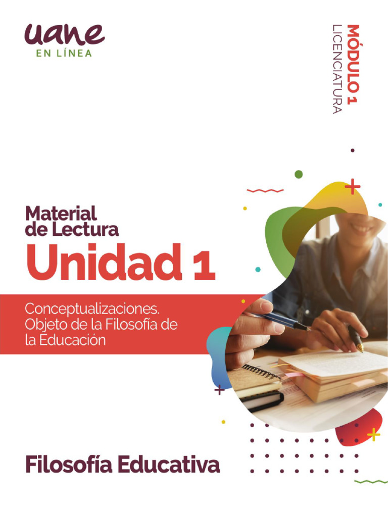 LECTURA_U1_FILOSOFIA EDUCATIVA | PDF