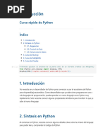 Comandos Esenciales de Python Guia Completa | PDF | Python (lenguaje de programación ...