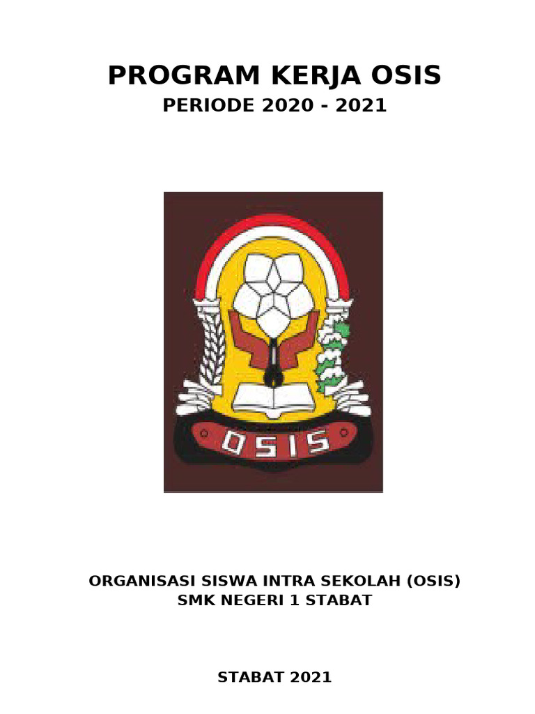 PROGRAM OSIS SMK 21-22 | PDF