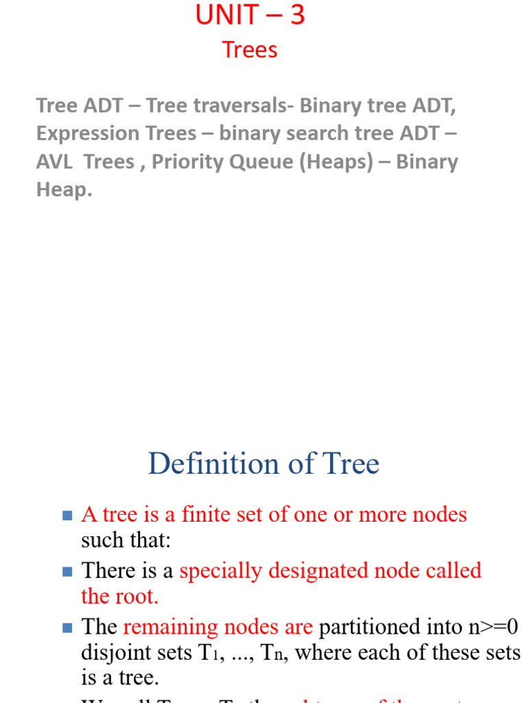 DS -Unit-3full | PDF