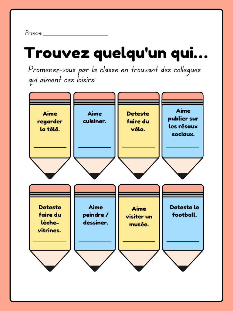 Trouvez Quelqu'Un Qui | PDF