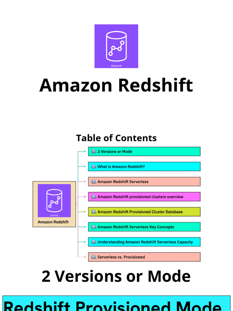 Amazon-Redshift-V2 | PDF