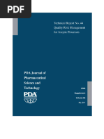 Sterilization Filtration of Liquids - PDA TR 26 | PDF