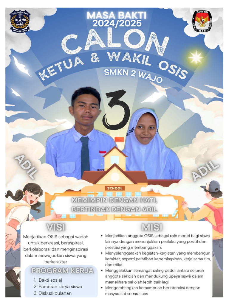 contoh poster kampanye OSIS | PDF