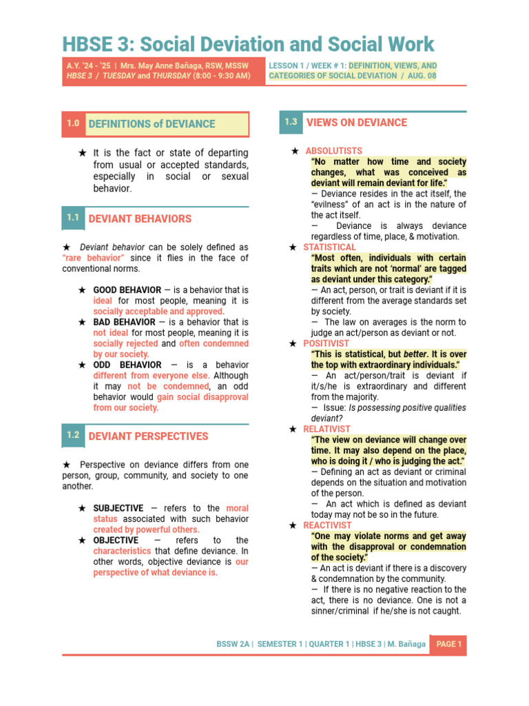 HBSE 3 (Lesson 1) | PDF