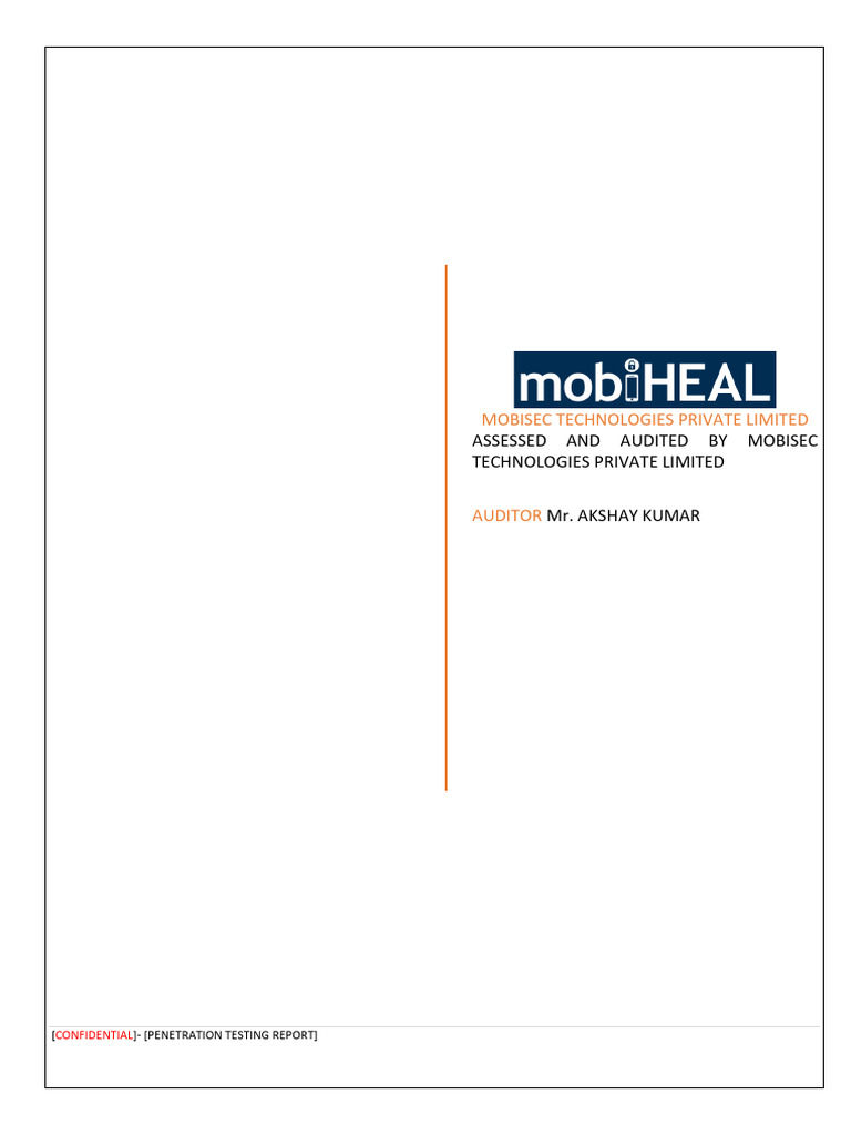 Akshay VAPT Report | PDF