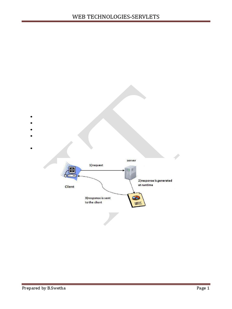 WT Servlets PDF | PDF