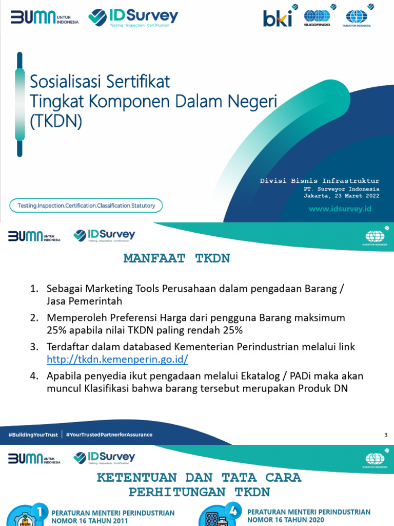 Sosialisasi TKDN 2022 | PDF