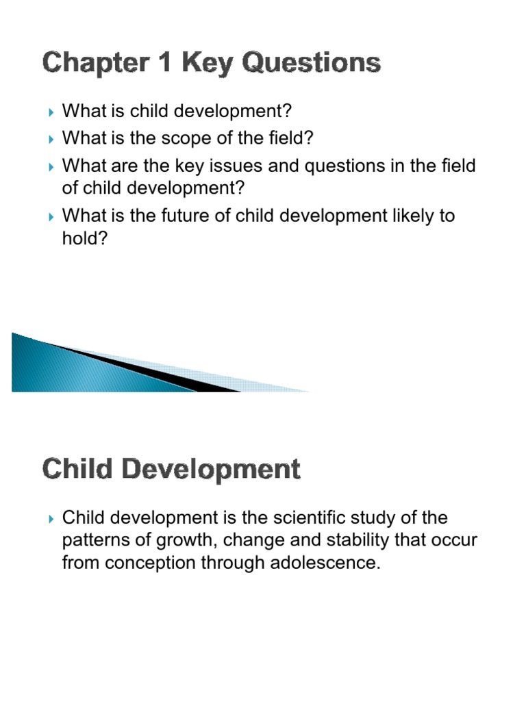 Child Development, Chapter 1, Paduano | PDF | Child Development ...