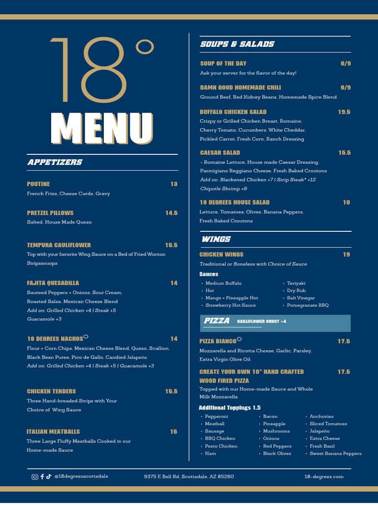 18 Degrees Menu 8.5 X 14 Aug 2024 | PDF
