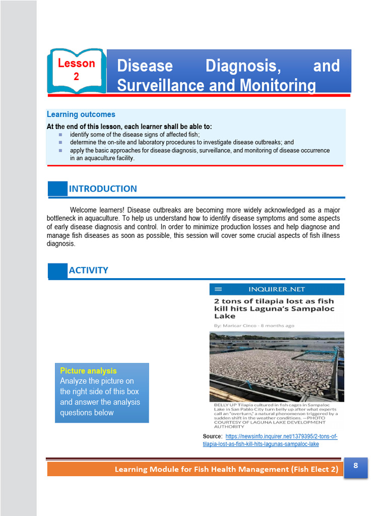 Fish Disease Diagnosis and Management Guide | PDF | Medical Diagnosis ...