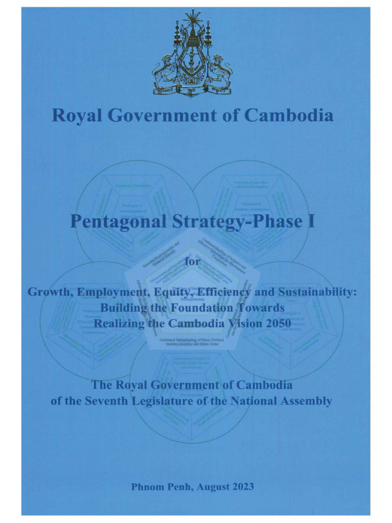 Cambodia Pentagonal Strategy - Phase 1 | PDF