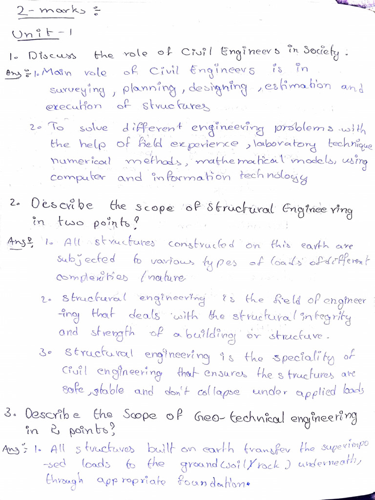 BCME 2 Marks | PDF