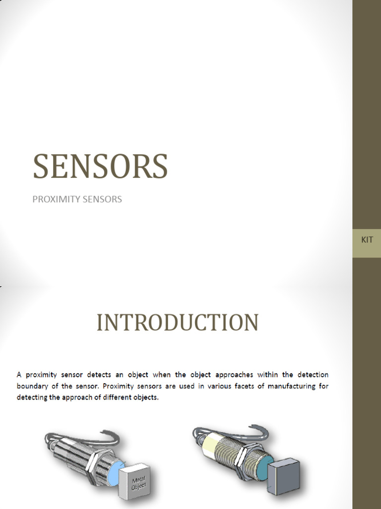 Automation Sensors | PDF