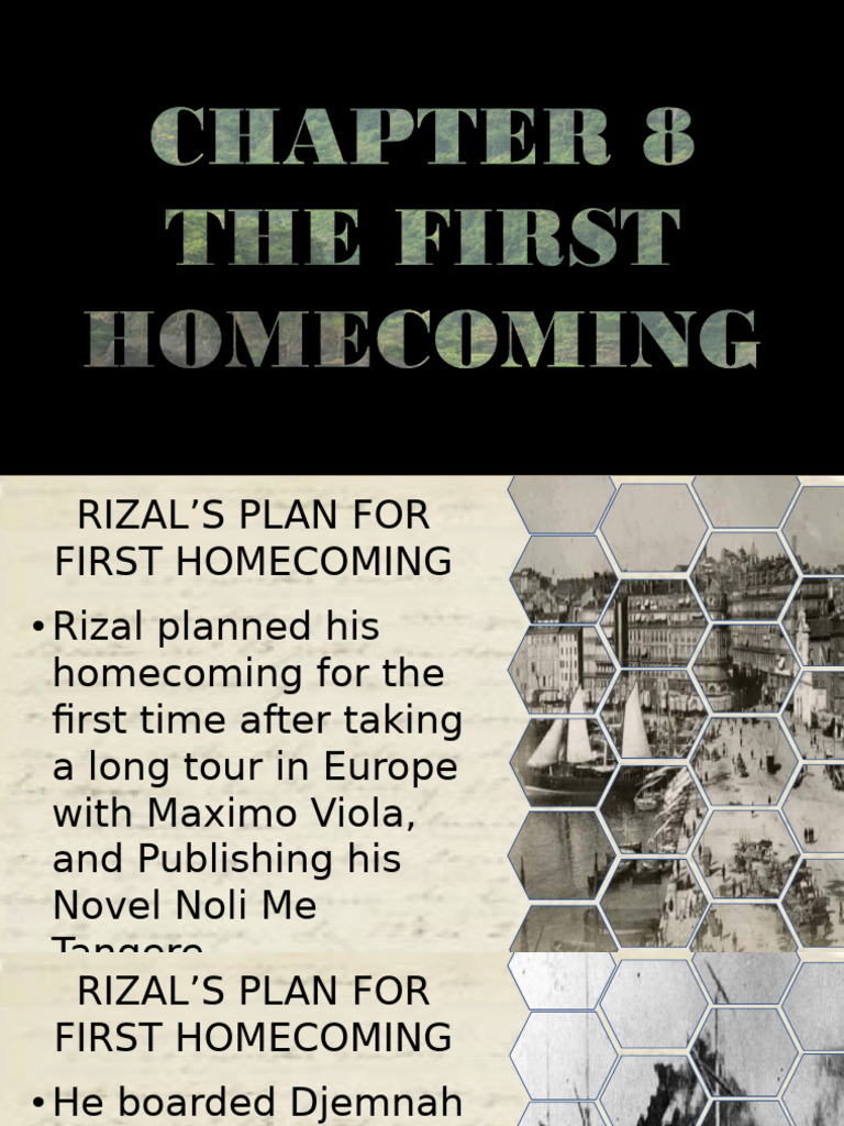 Chapter 8 - The First Homecoming (Sherwin Jay Ogana) | PDF