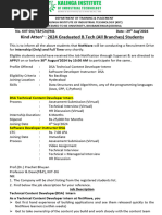 Dhee Coding Lab - 2025 Batch - SVEC - Notification | PDF | Educational ...