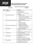 Lower Primary Time Table | PDF | Cognition | Learning