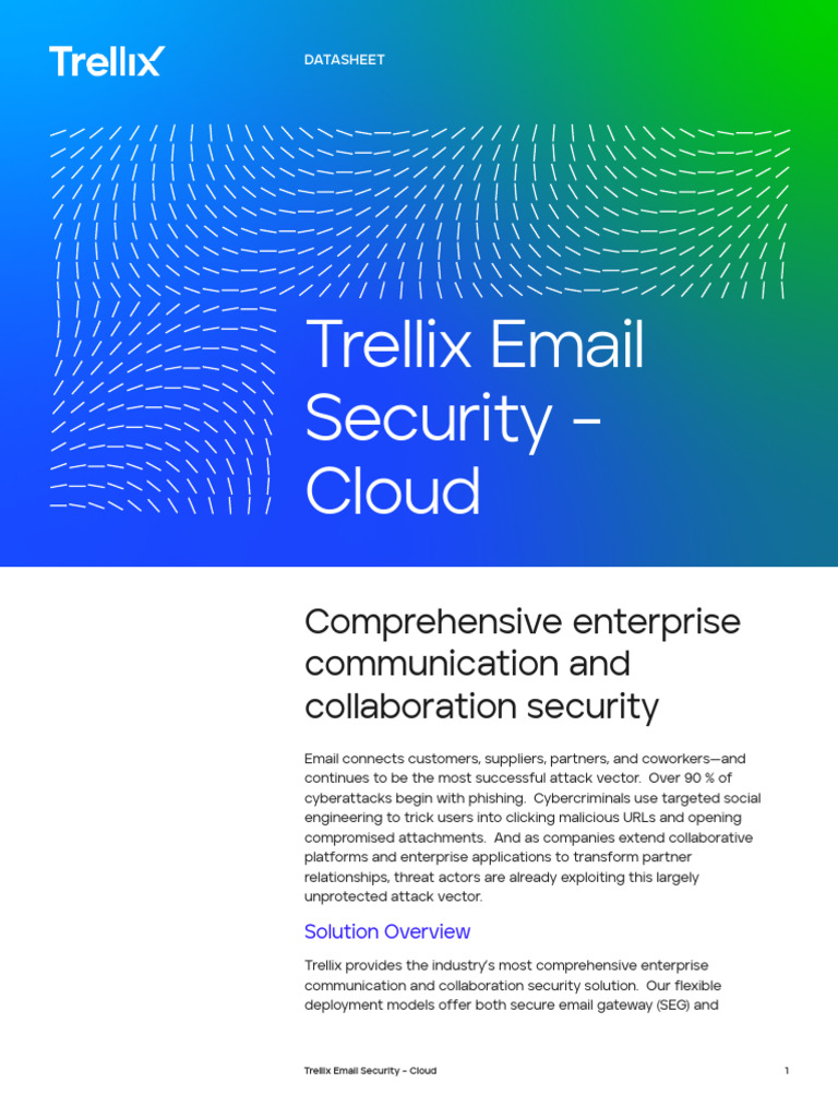 Trellix Email Security Cloud Datasheet | PDF