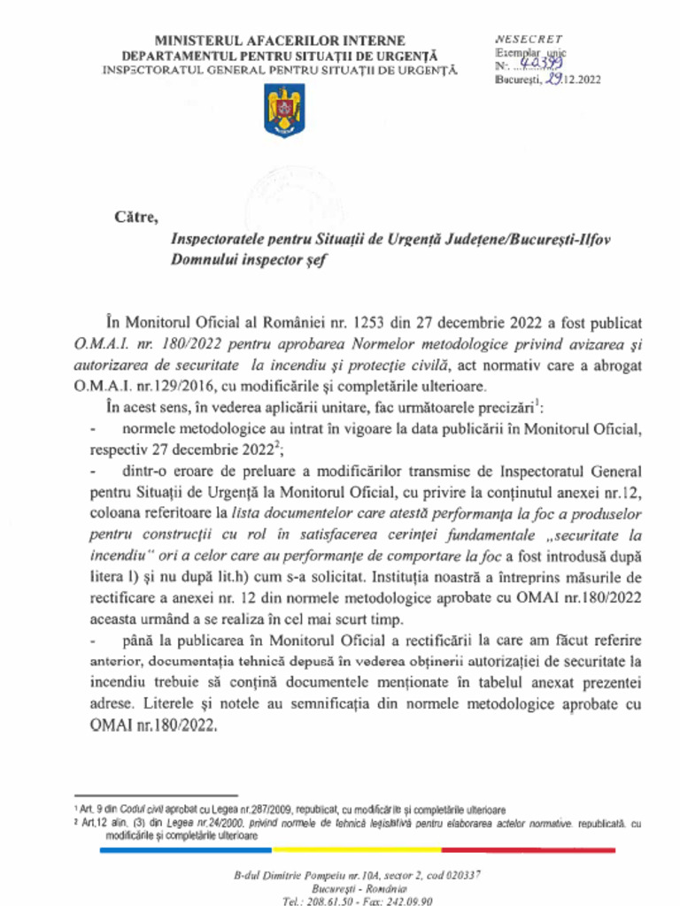 Rectificare Anexa 12 | PDF