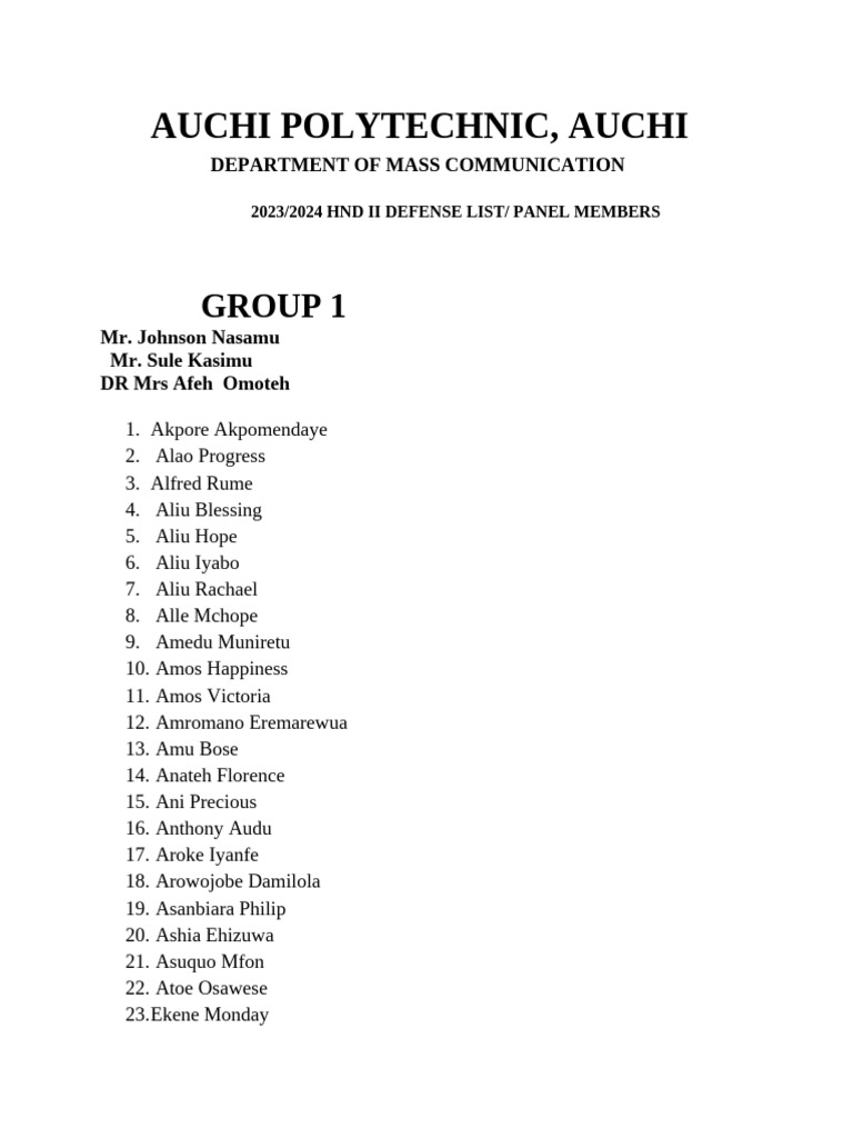 PROJECT DEFENSE PANEL | PDF