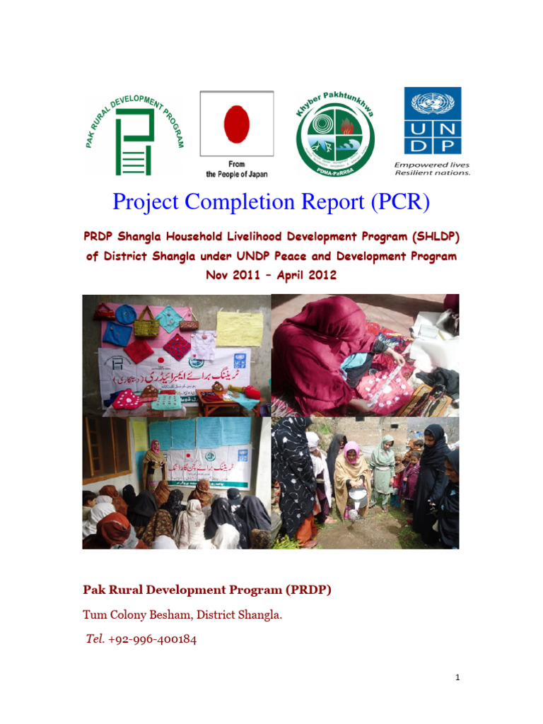 SHLDP End of Project Report | PDF