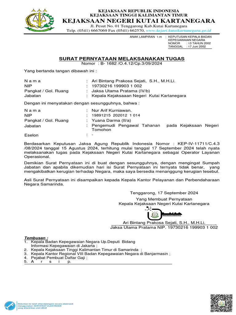 SPMT - Nur Arif | PDF