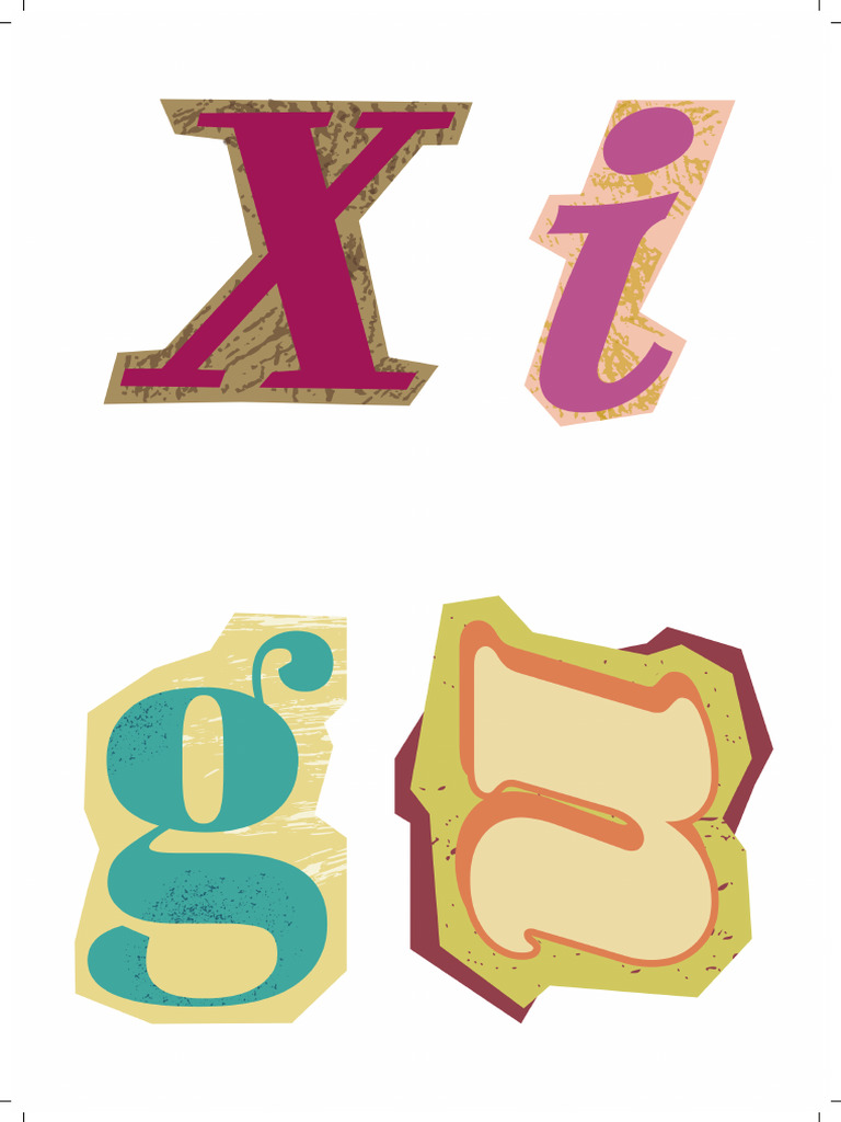 Lettering Huruf | PDF