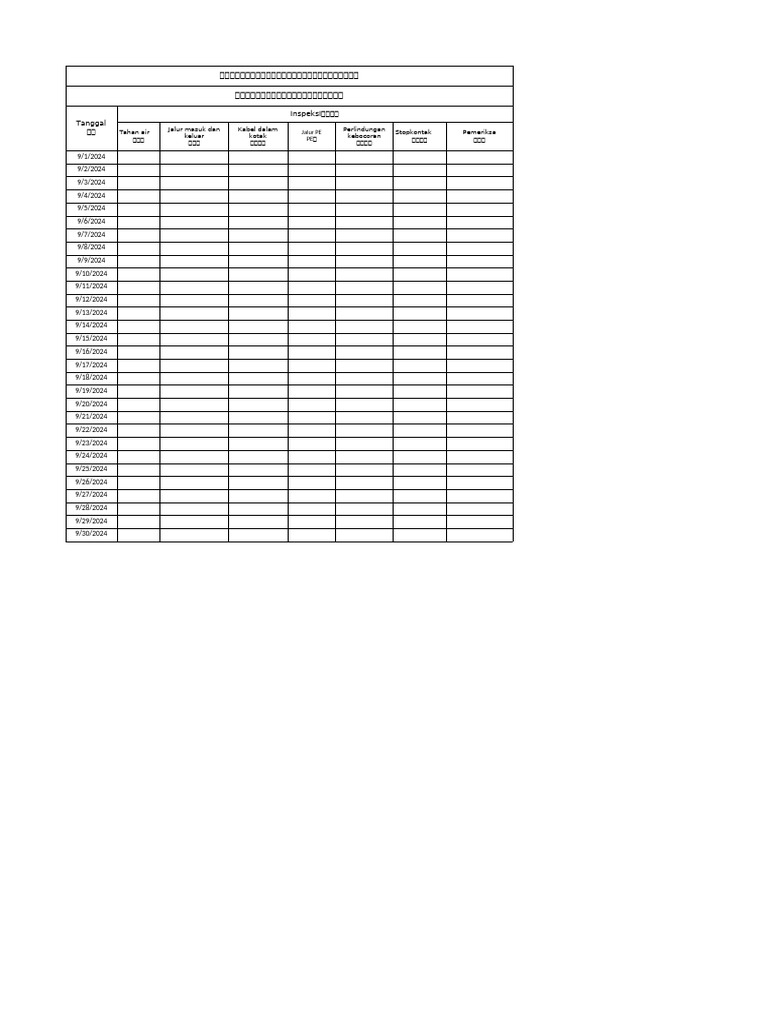 Checklist Panel | PDF
