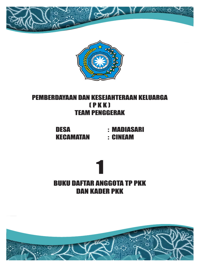 SAMPUL BUKU PKK | PDF