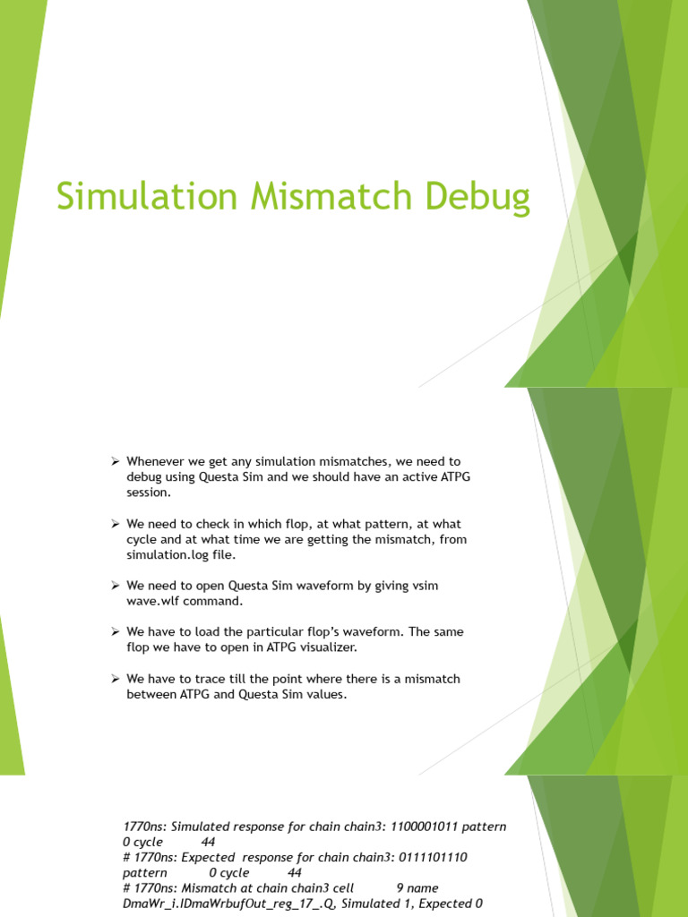 8.simulation Mismatch Debug | PDF